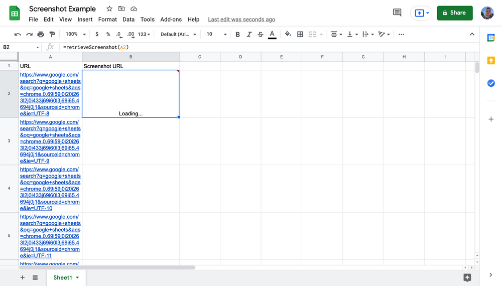 How To Take A Screenshot In Google Sheets 