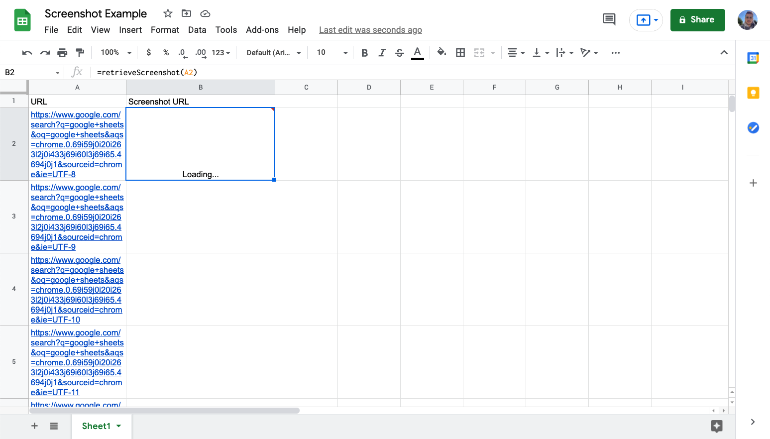How To Take A Screenshot In Google Sheets 
